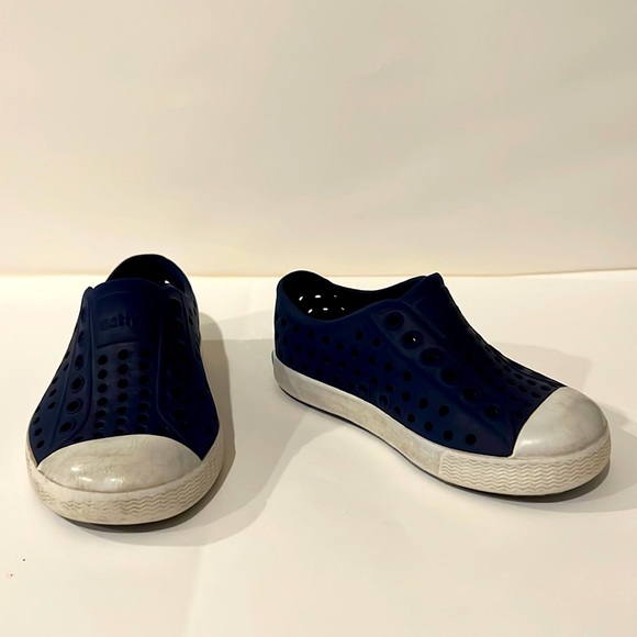 Native Shoes | Shoes | Native Kids Jefferson In Navy Blue | Poshmark